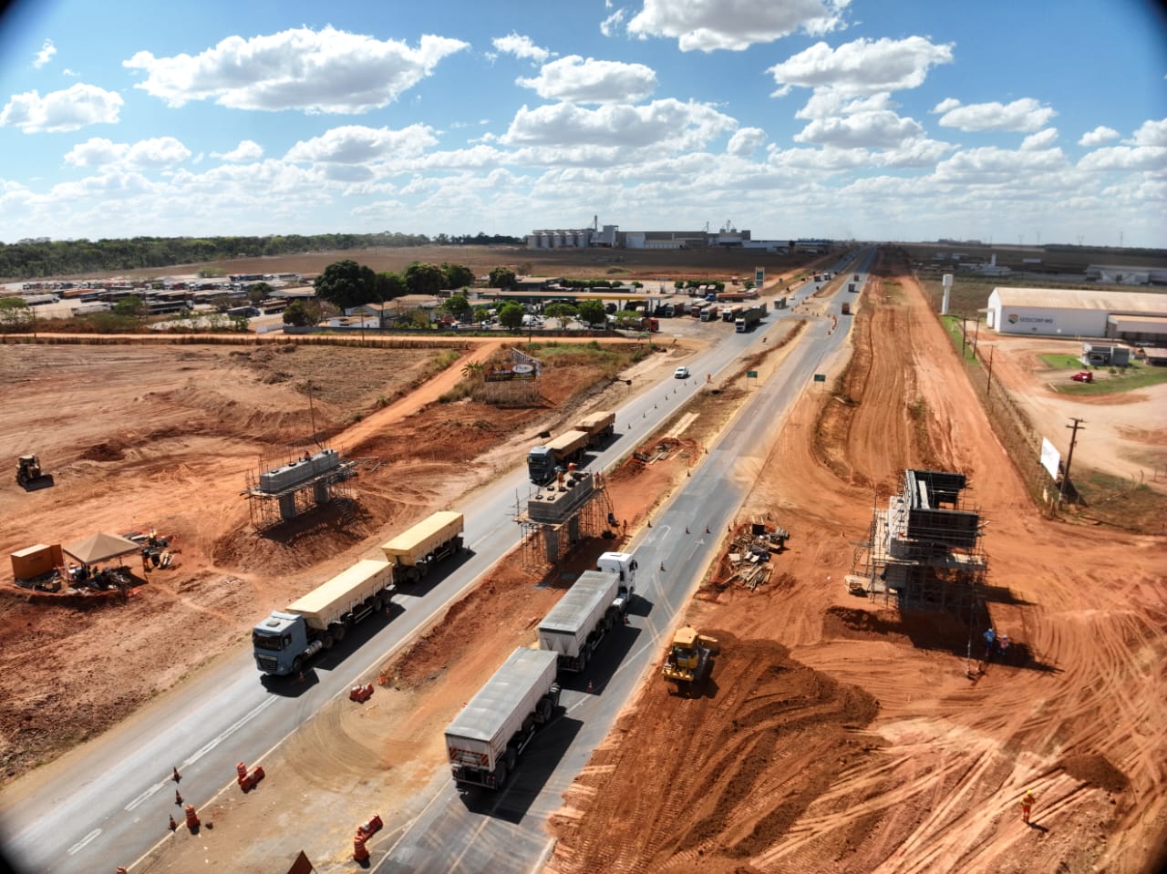 Nova Mutum: duplicação altera tráfego em três pontos da BR-163 – Nova ...